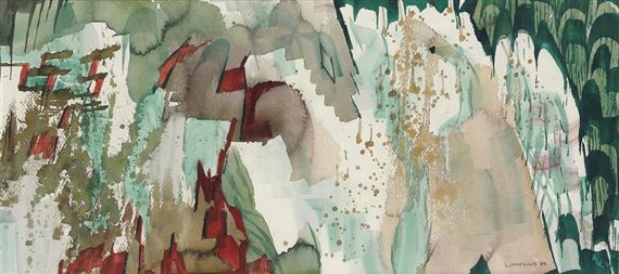 William Thomas‏ Lumpkins | Watercolor #6 | MutualArt