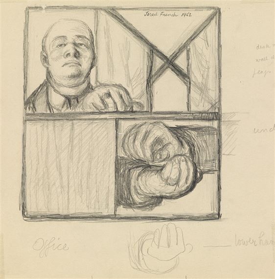 Jared French | Office (1952) | MutualArt