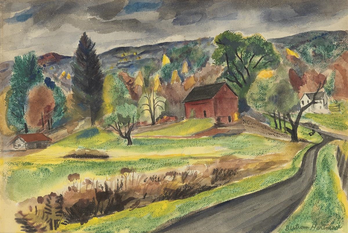 Bertram Hartman | Rural Landscape | MutualArt