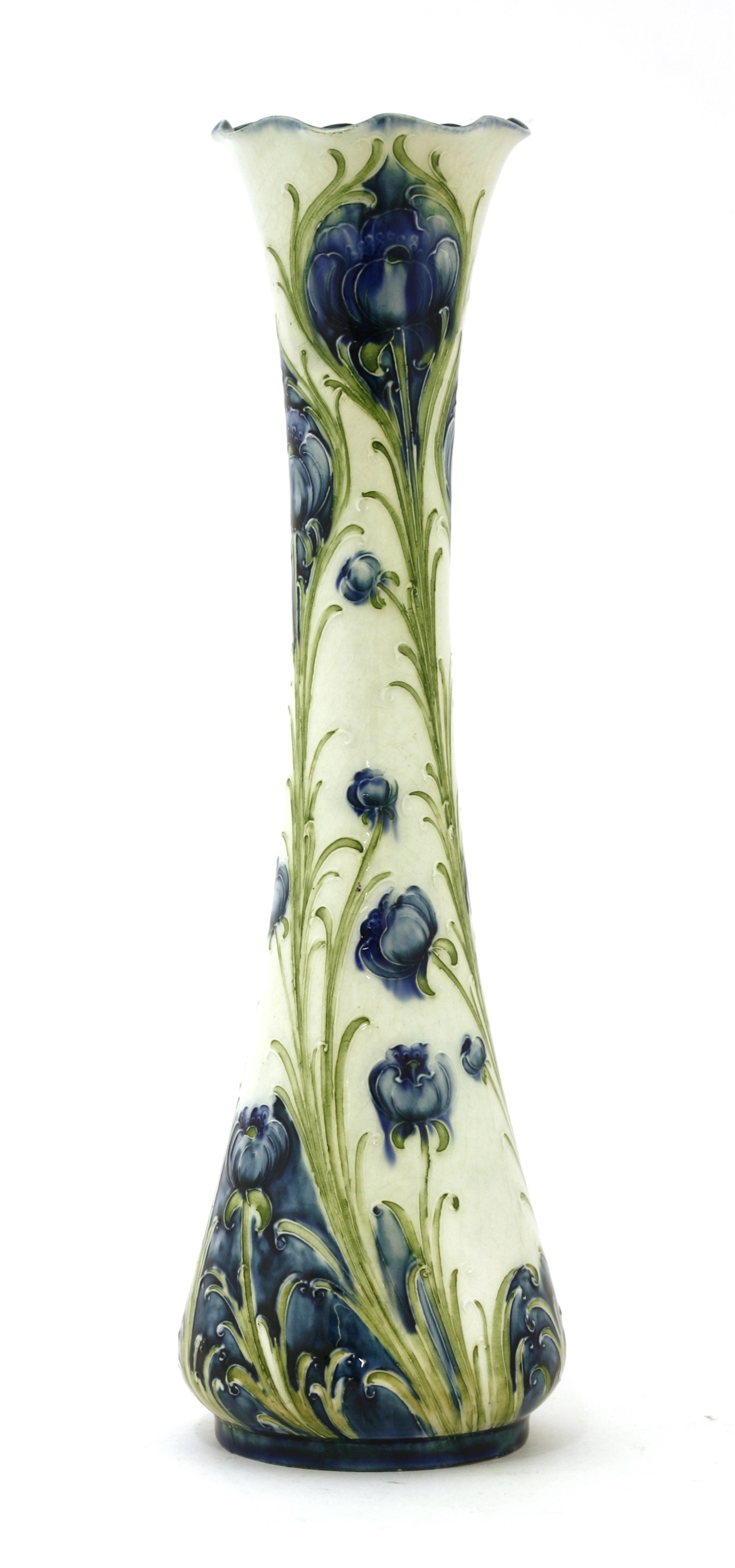 William Moorcroft | A James Macintyre Florian ware vase | MutualArt