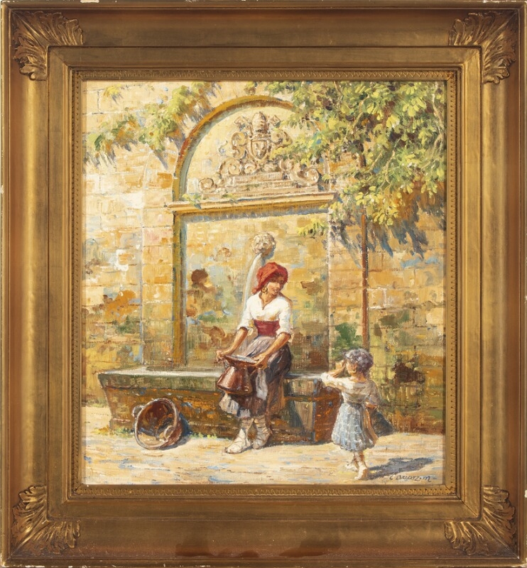 Carl Budtz-Moller | Scenery from Cervara di Roma | MutualArt