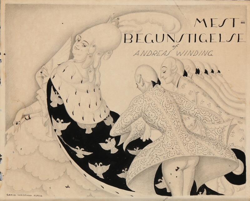 Gerda Wegener | Illustration, 1931 | MutualArt