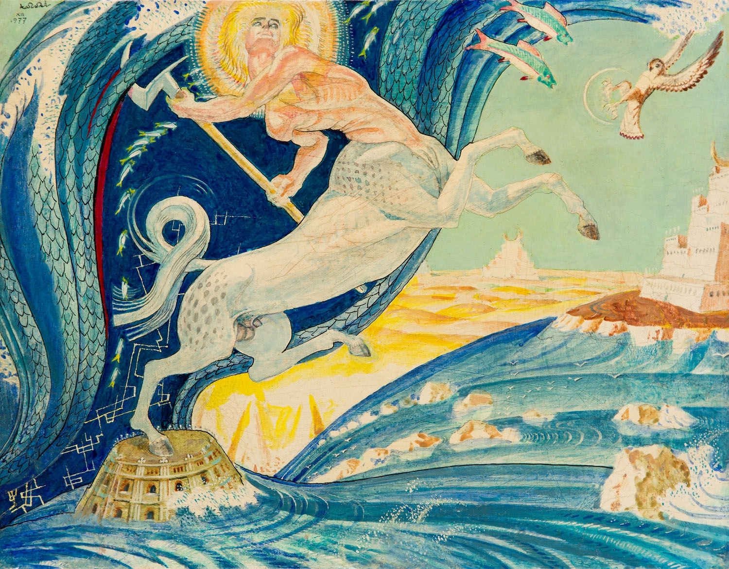 Stanislaw Szukalski | Fantastical composition | MutualArt