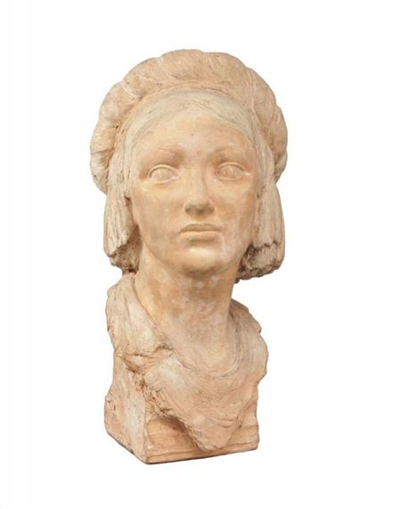 Richard Garbe | Bust of a lady (1948) | MutualArt