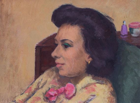 Clifford Hall | Portrait of Jean | MutualArt