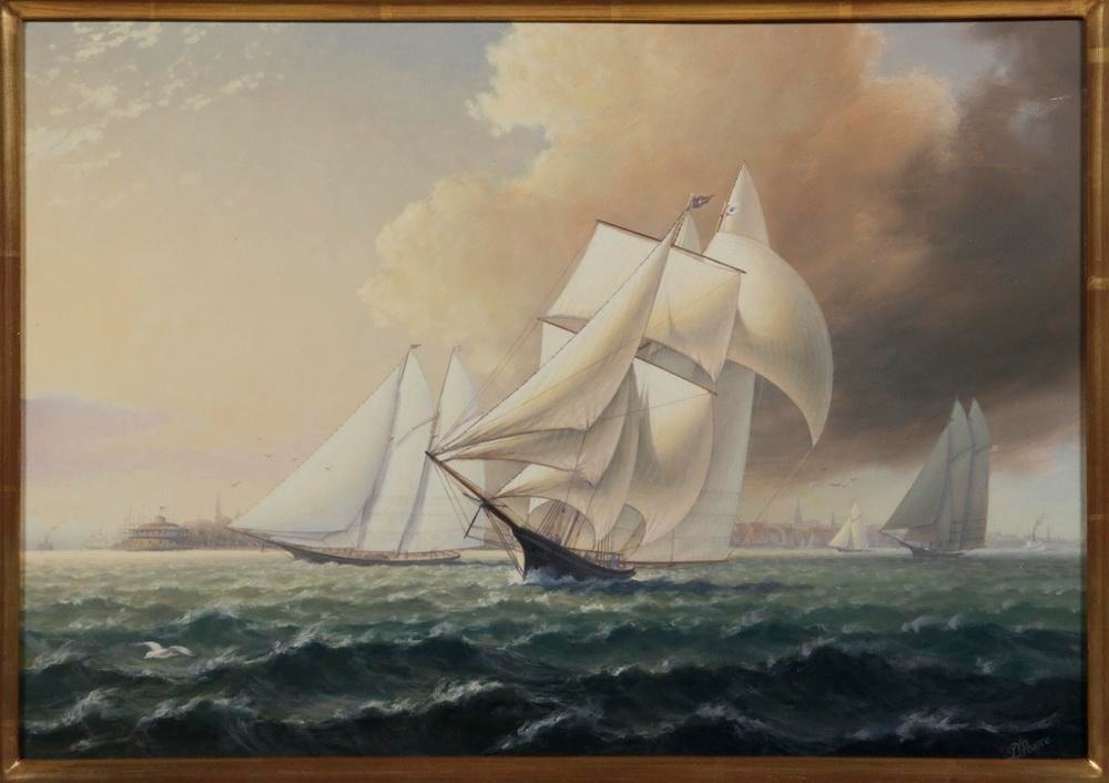 Leonard John Pearce | 'Dauntless' (Circa 1870) | MutualArt