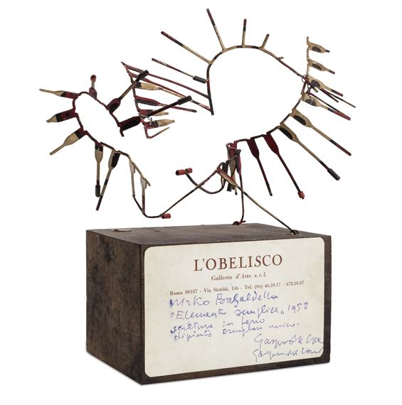 Mirko Basaldella | Elemento semplice n°2 (1952) | MutualArt
