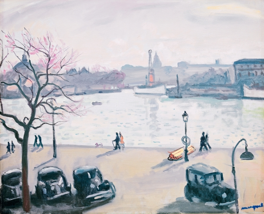 Albert Marquet | Les toits rouges (Strandvägen, Stockholm) (1938 ...