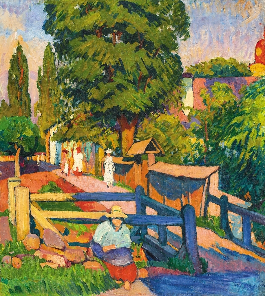 Sandor Ziffer | Gardener Girl (1912 - 1914) | MutualArt