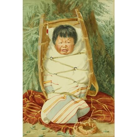 Grace Carpenter Hudson | Crying Indian Child | MutualArt