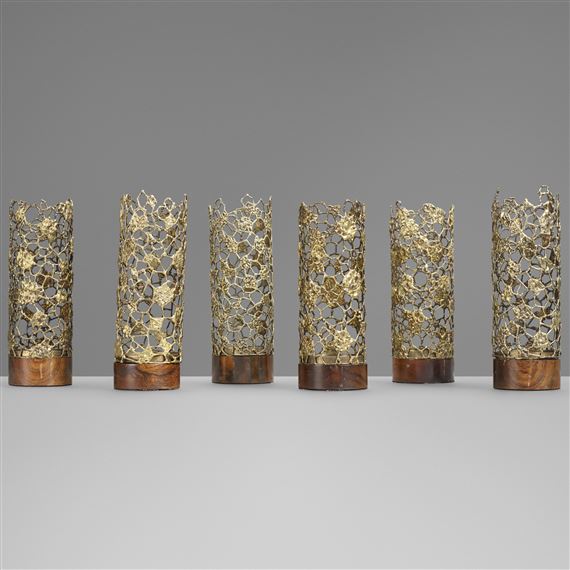 Stuart Devlin | candle holders, set of six | MutualArt