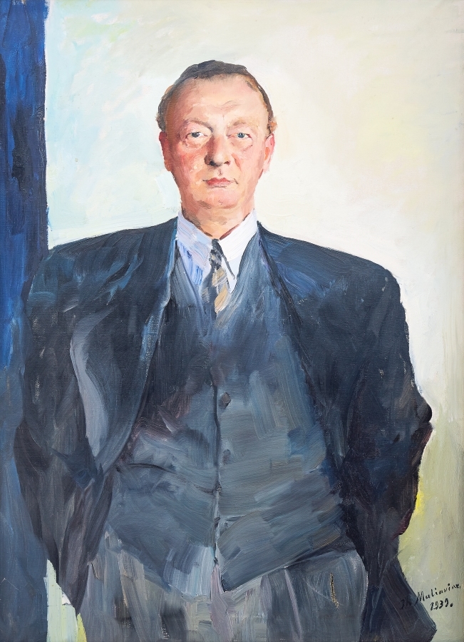 Philip Malyavin | Portrait of Axel Roos (1939) | MutualArt