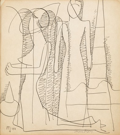 Man Ray | Figure (1944) | MutualArt