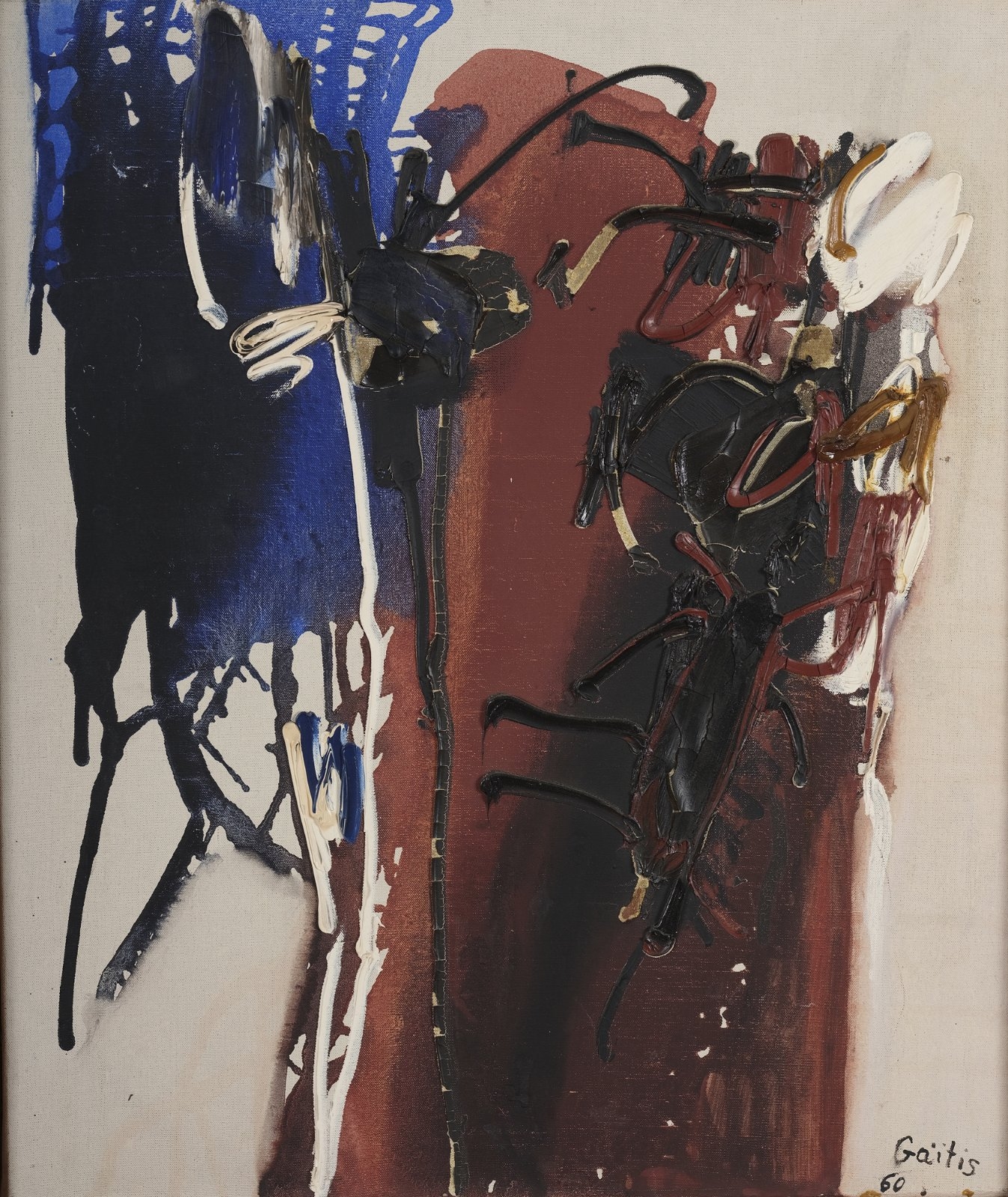 Yannis Gaïtis | Sans titre (1960) | MutualArt