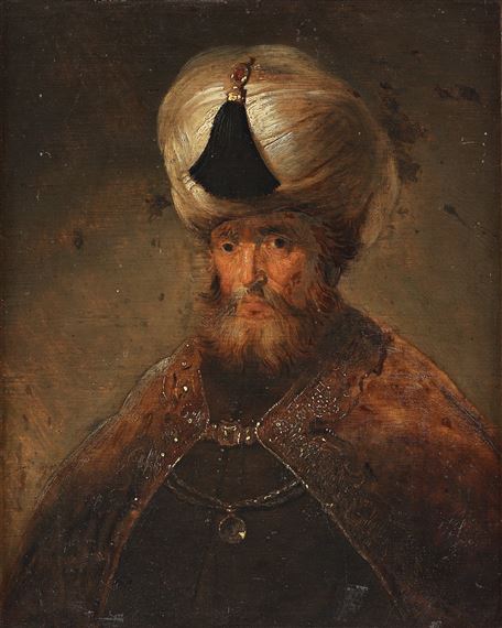 Rembrandt van Rijn | Man in a turban and coat | MutualArt