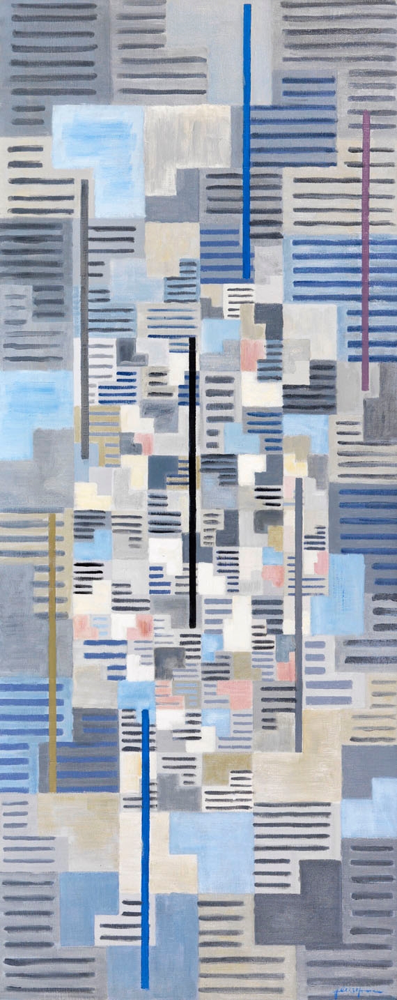 Adolf Richard Fleischmann | Composition #41 | MutualArt