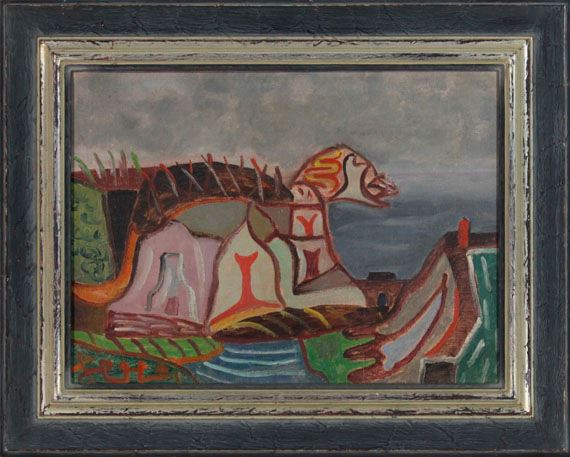 Werner Gilles | Südliche Landschaft (1955) | MutualArt