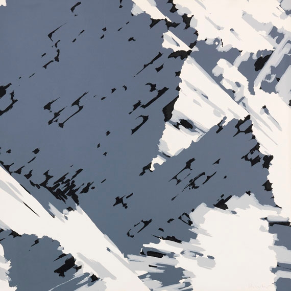 Gerhard Richter | Schweizer Alpen - Swiss Alps | MutualArt