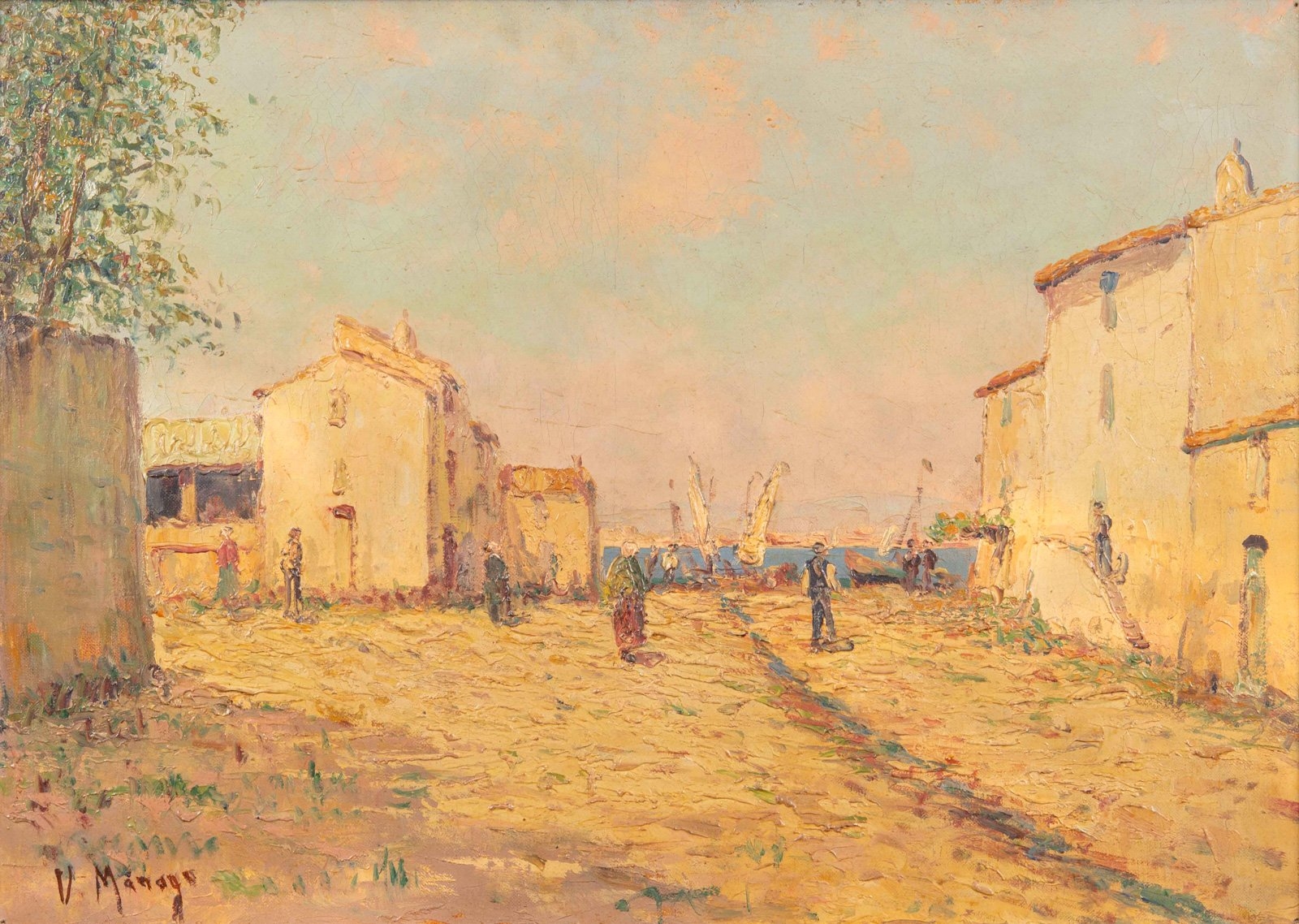 Manago Vincent | Vue des Martigues | MutualArt