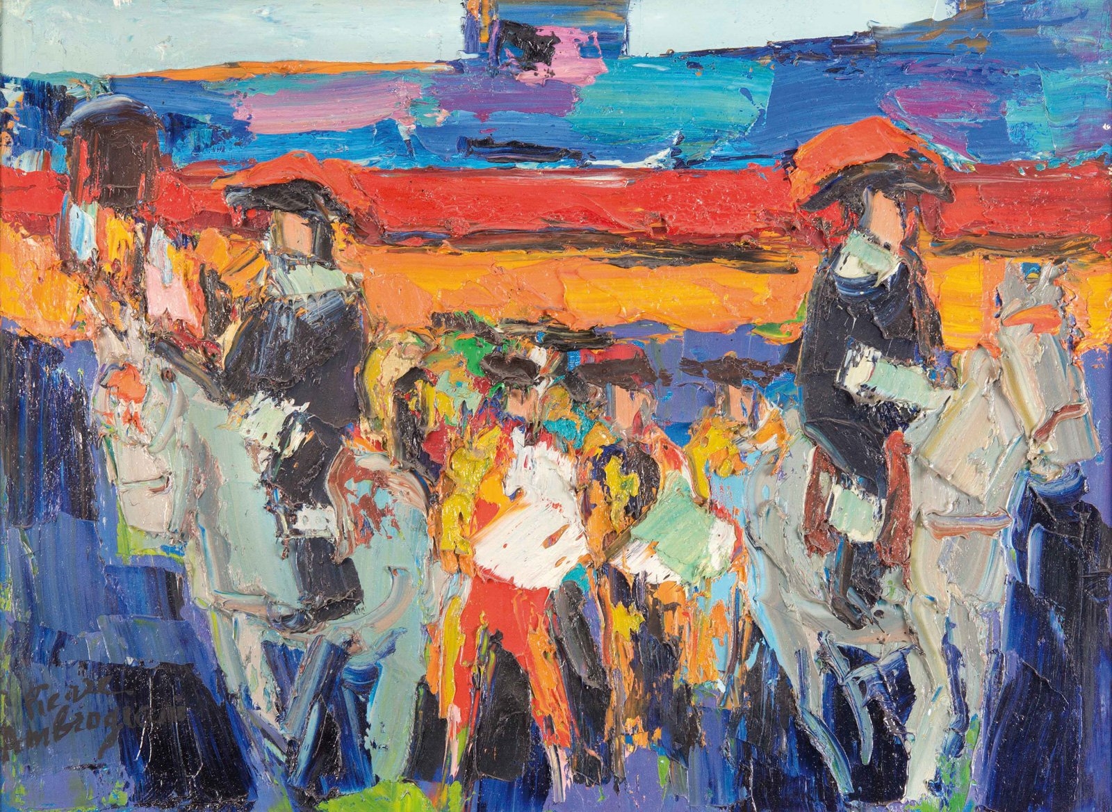 Pierre Ambrogiani | Le paseo | MutualArt