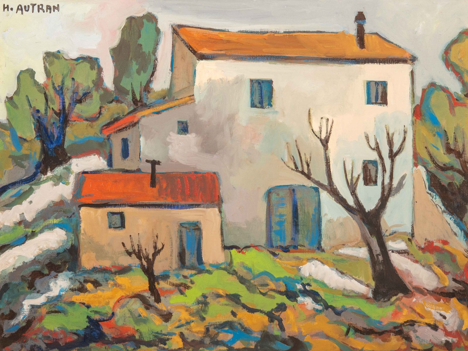 Henri Autran | Ferme à Saint-Paul les Durances | MutualArt