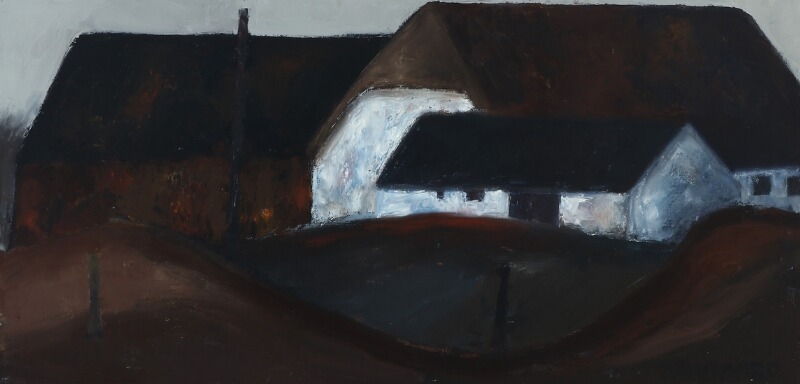 Erik Damgaard Henriksen | “Gård i Sønderjylland”, 1976 | MutualArt