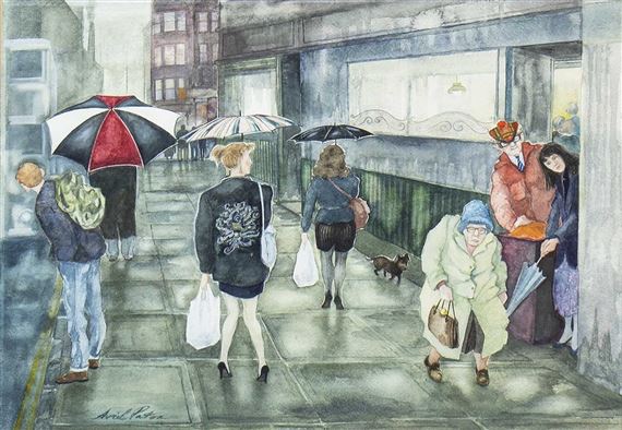 Avril Paton | BYRES ROAD BROLLIES | MutualArt
