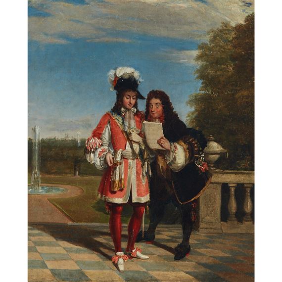 Gilbert Stuart Newton | THE IMPORTUNATE AUTHOR (ILLUSTRATING ACT 3 ...