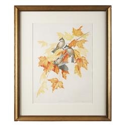 Athos Menaboni | TUFTED TITMOUSE; AND A COMPANION | MutualArt