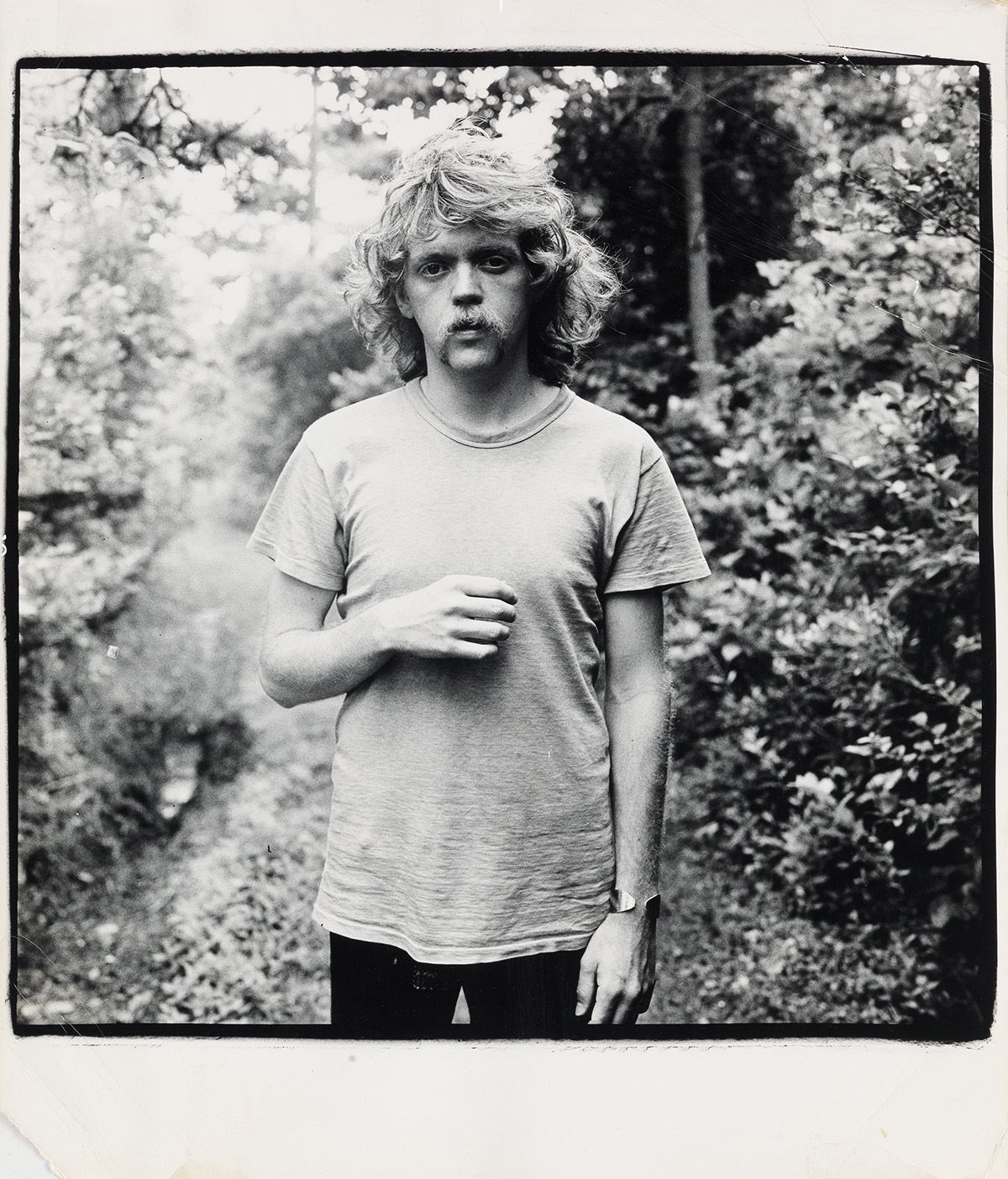 Peter Hujar | Warhol superstar Pat Ast with artist Ed Baynard (1973 ...