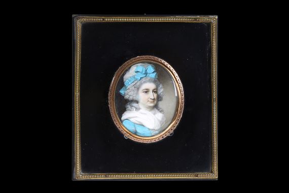 George Engleheart | Portrait of Lieu. Colonel George Collier in a ...