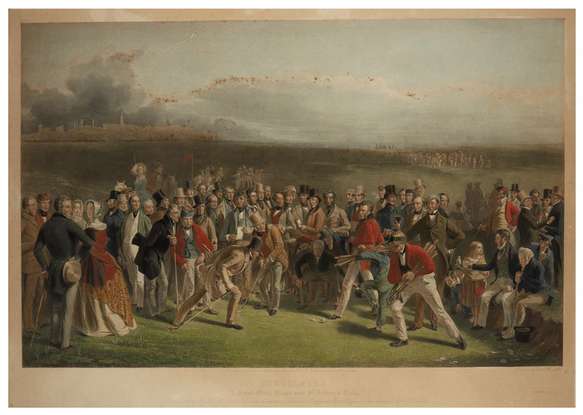 Charles Lees | The Golfers. A Grand Match Played Over the St. Andrew's ...