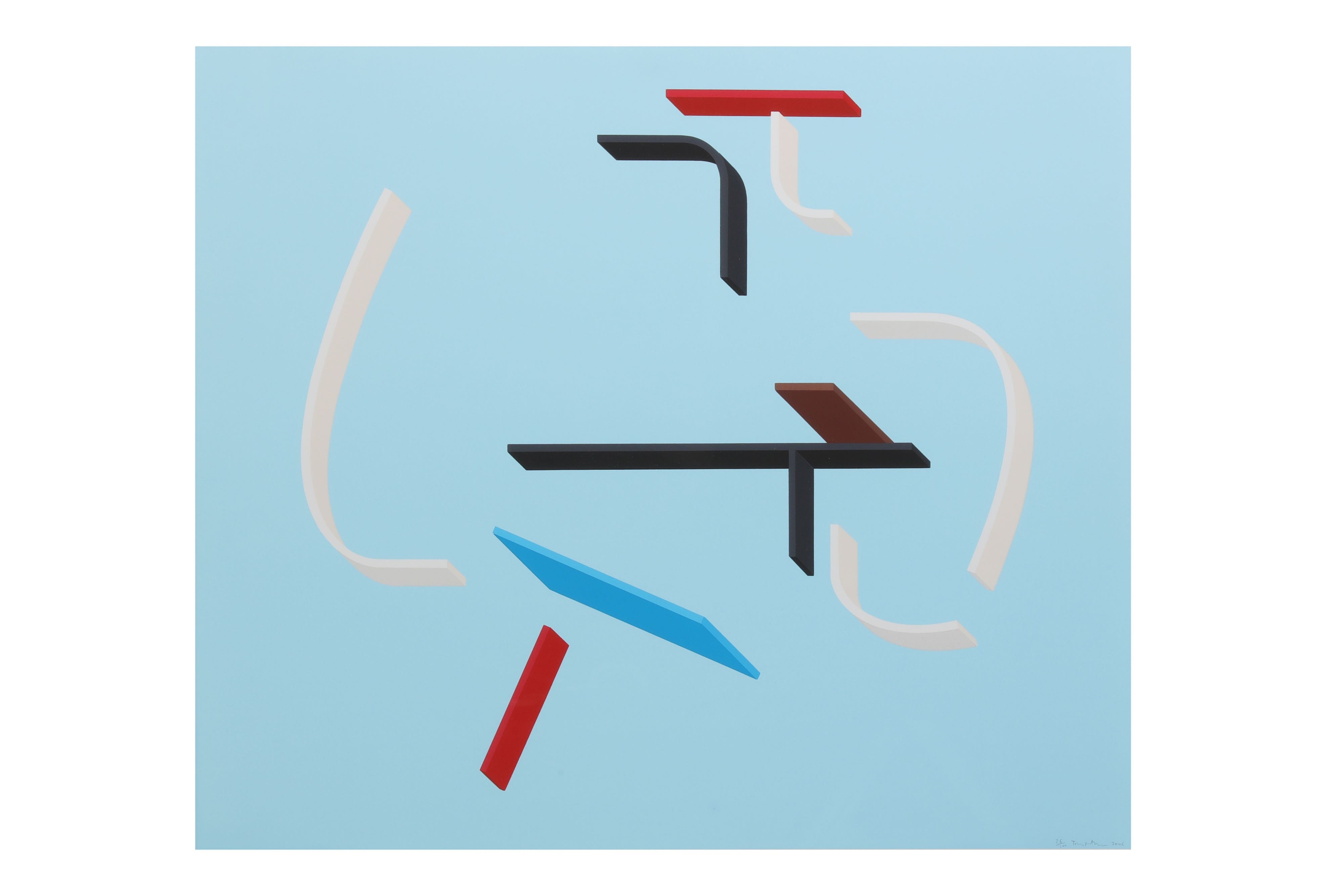 Toby Paterson | St Ives Axonometric Blue (2006) | MutualArt