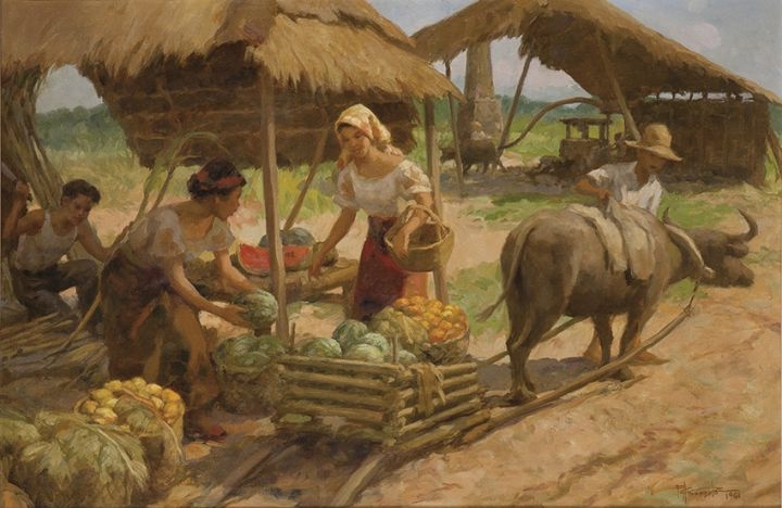 Fernando Amorsolo | Ligawan (1963) | MutualArt