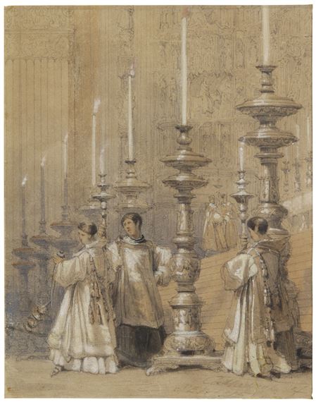 David Roberts | SEVILLE CATHEDRAL, SPAIN | MutualArt
