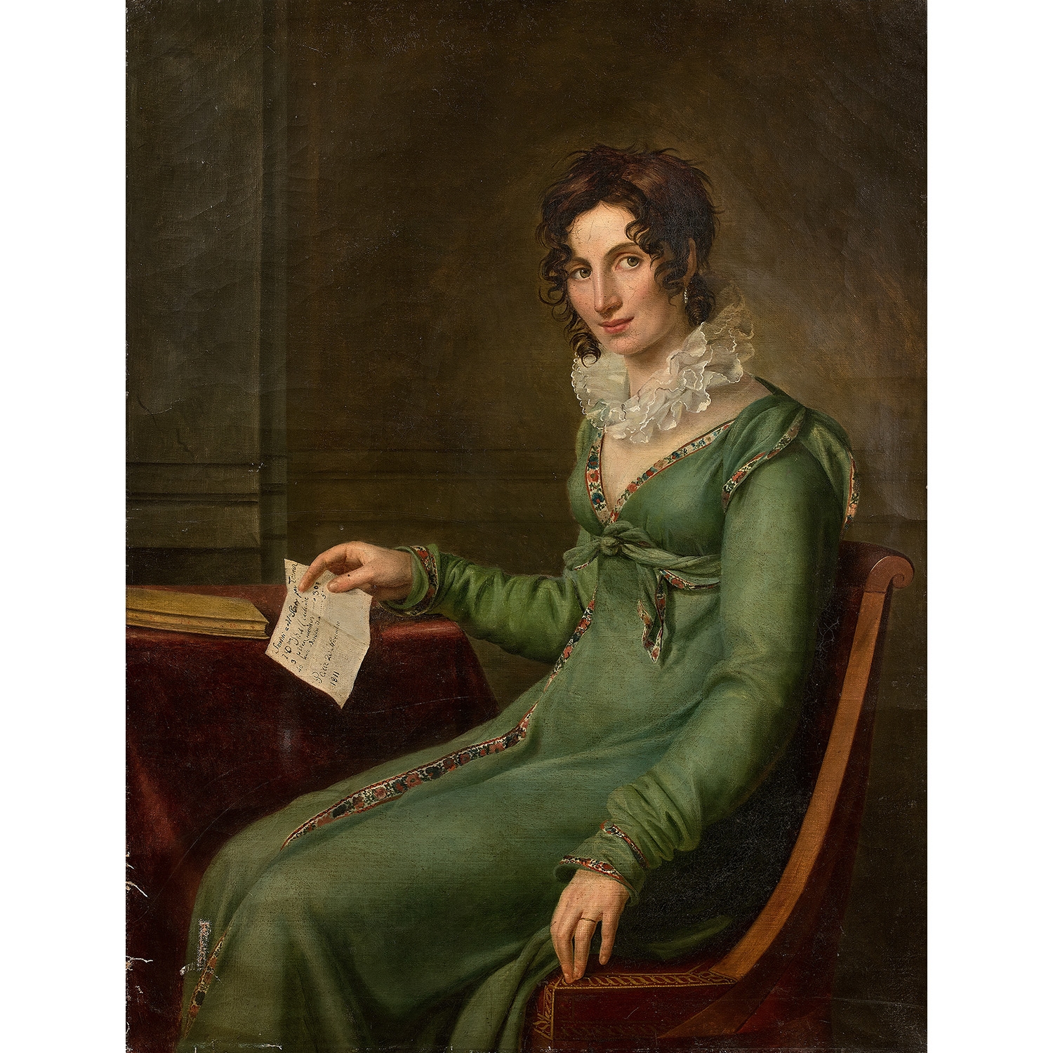 Adèle Romany | Portrait de Madame Coury | MutualArt