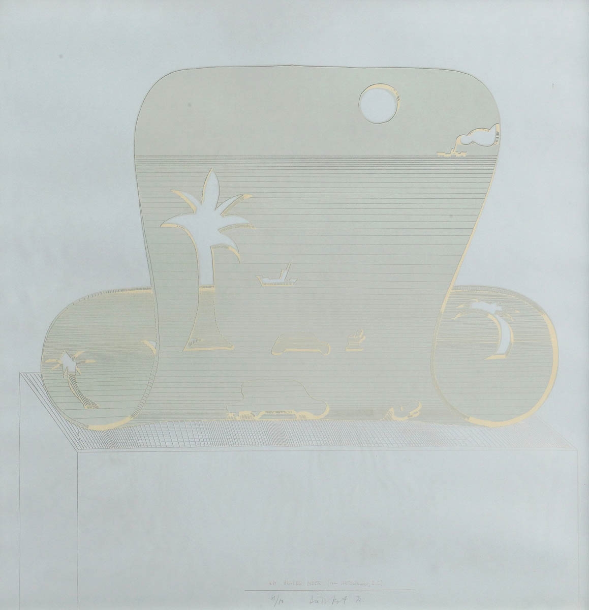 Dieter Roth | Am blauen Meer (1972) | MutualArt