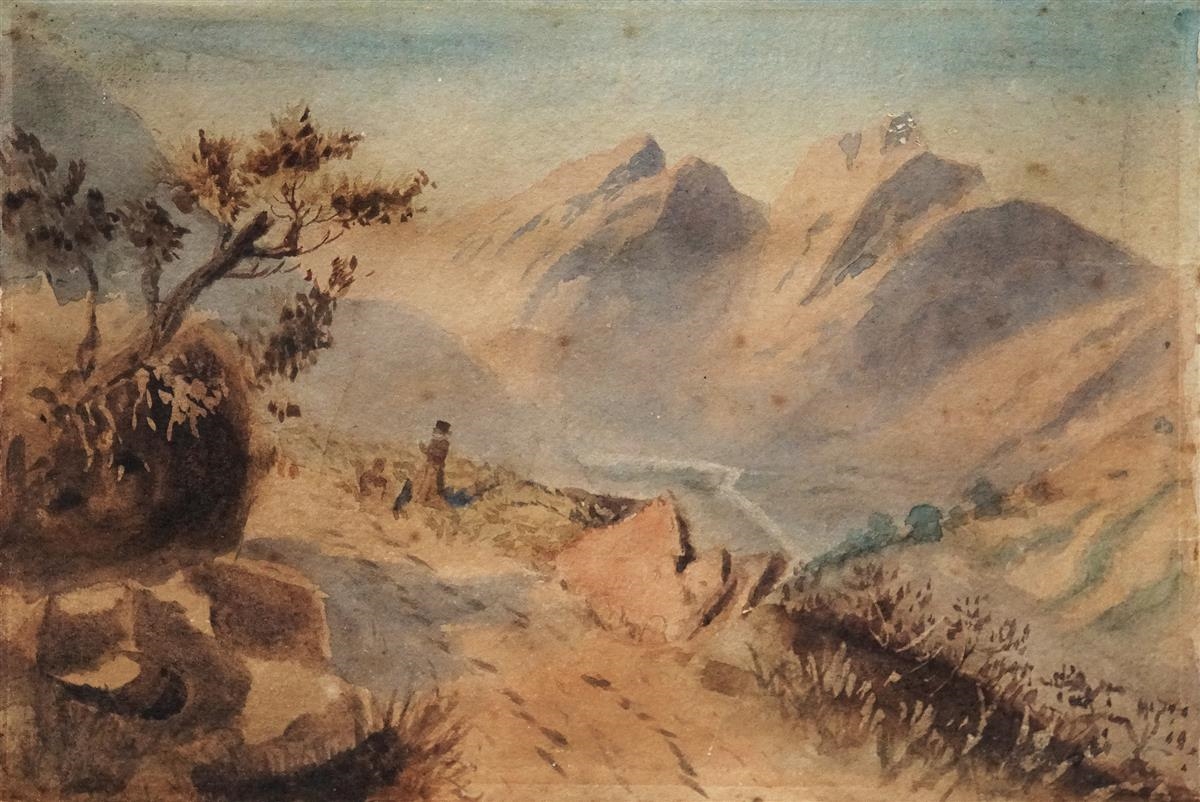 John Gully | In the Southern Alps, New Zealand, c1880 | MutualArt