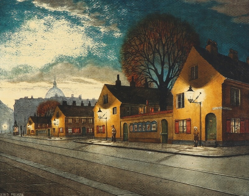 Harald Rudyard Engman | Scenery from Copenhagen | MutualArt