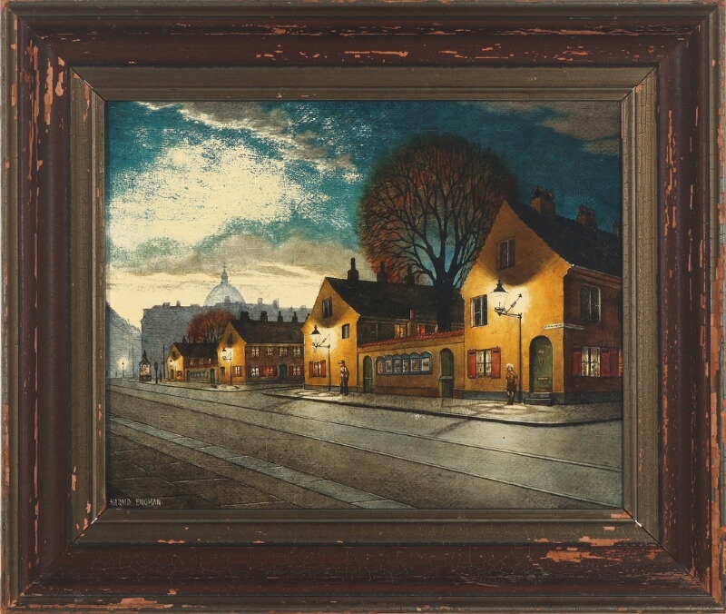 Harald Rudyard Engman | Scenery from Copenhagen | MutualArt