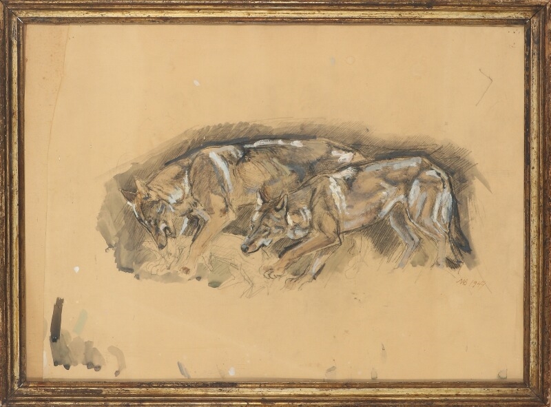 Mogens Kruse Bøggild | 2 Works: Two sketches | MutualArt