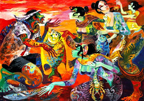 Gunawan Bagea | Nelayan (2019) | MutualArt