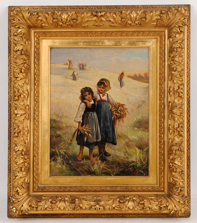 Luigi Bechi | The pet doves | MutualArt