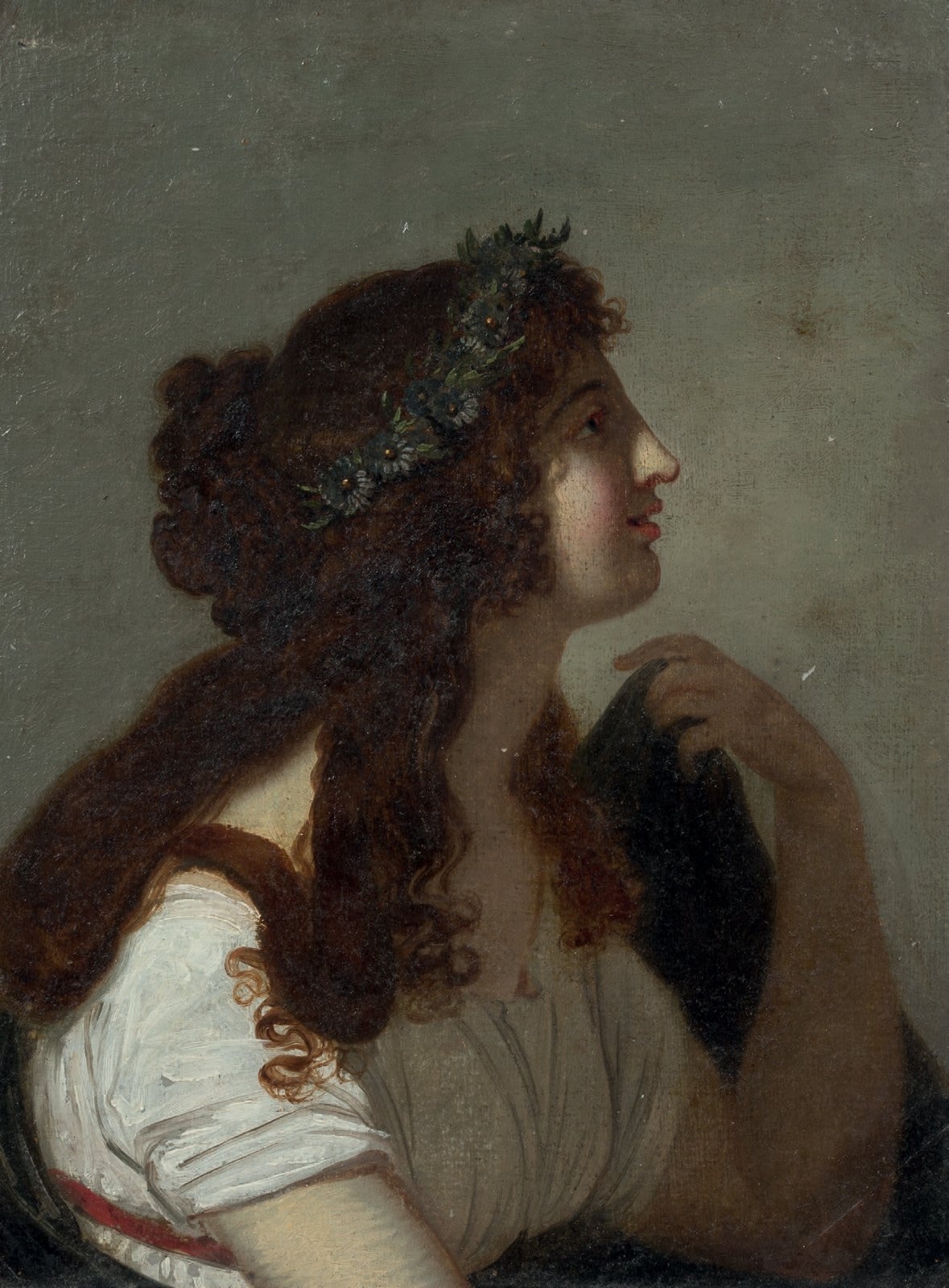 Jacques Antoine Vallin | Femme de profil | MutualArt