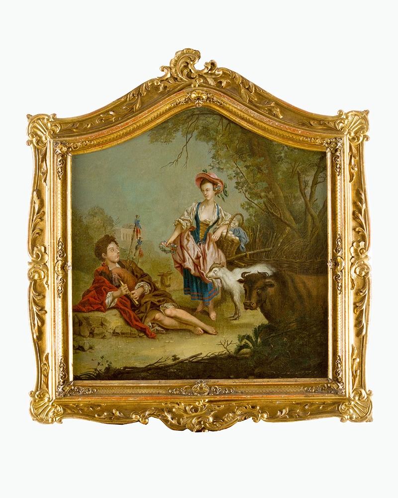 Heinrich Wilhelm Schweickhardt | Two Works: A capriccio of a ...