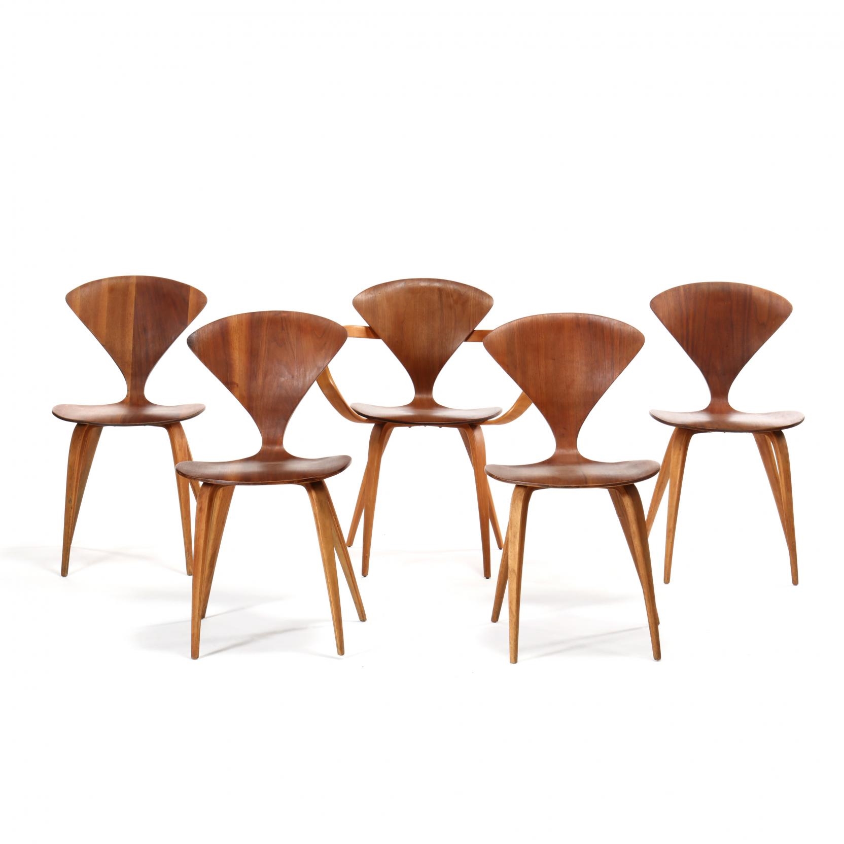 Norman Cherner | 5 Works: Cherner Chairs (1958) | MutualArt