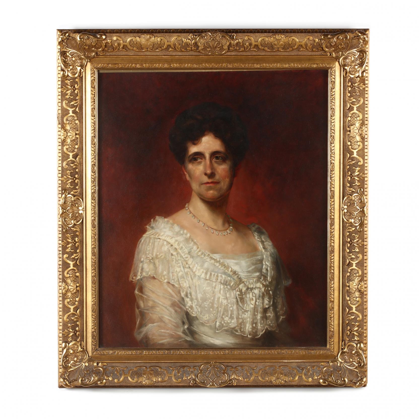 Francis Norton-Johnson | A Portrait of Eliza Bailey Masters (Early 20th ...