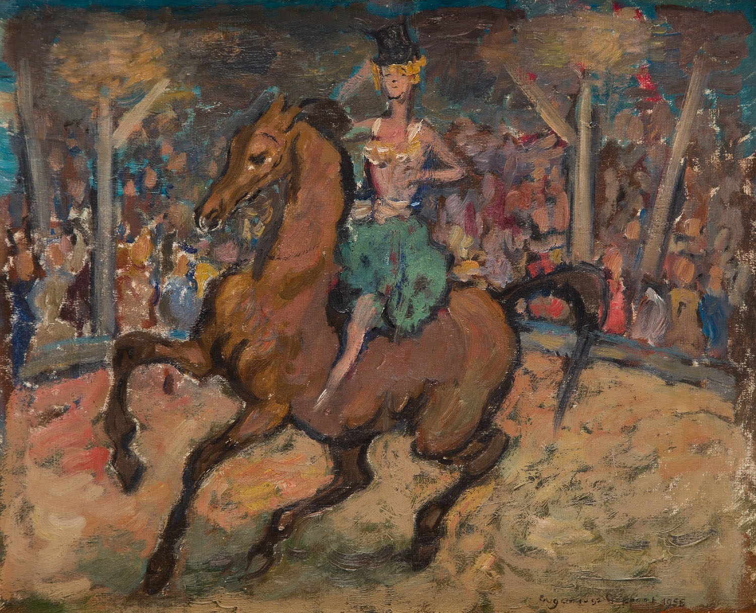 Eugeniusz Geppert | Dancer on the horse | MutualArt