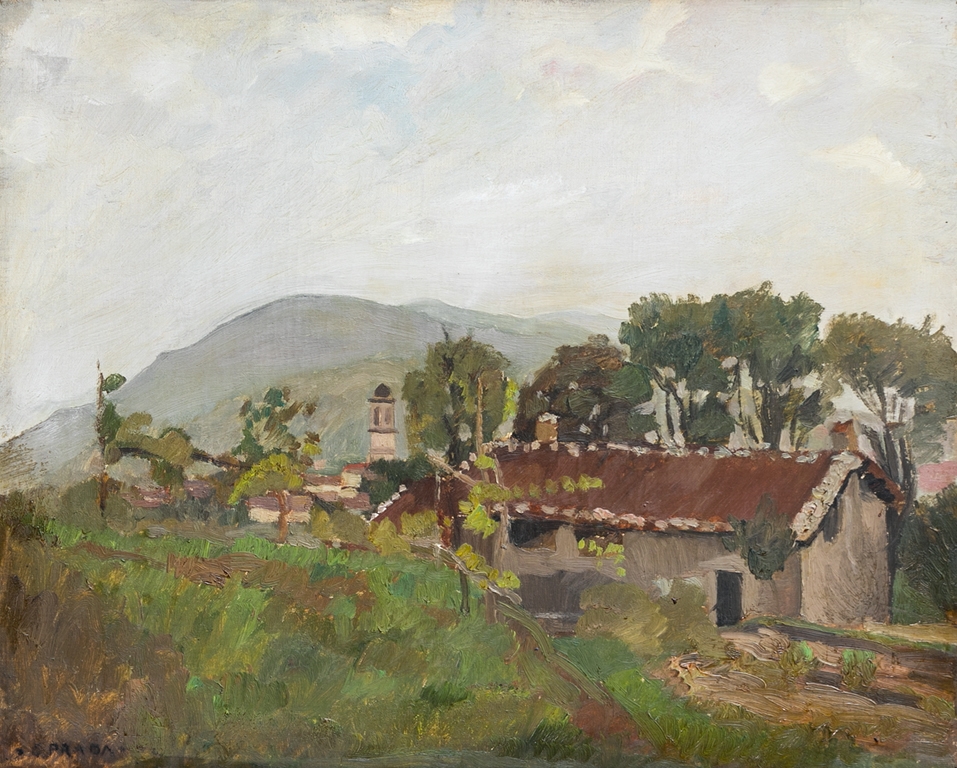 Carlo Prada | Giorno di pioggia | MutualArt