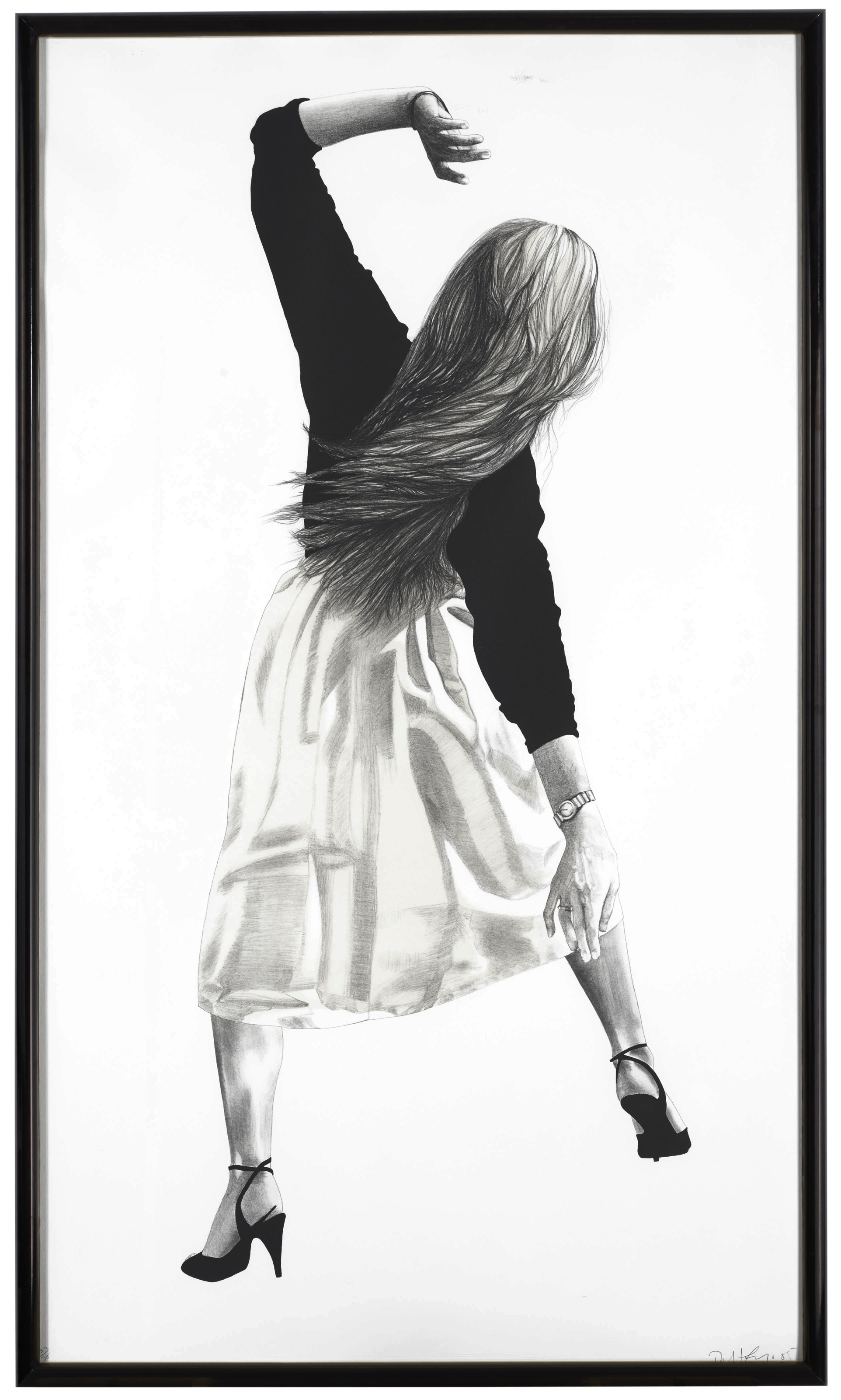 Robert Longo | Men in the Cities : two prints (1985) | MutualArt